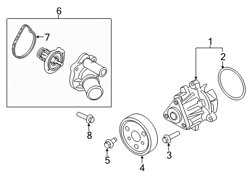 86464-48011 - Genuine Toyota LATCH, FORWARD RECOGNITION