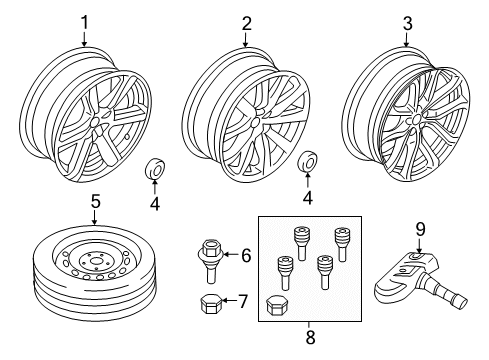 75546-47010 - Genuine Toyota CLIP, WINDSHIELD OUTSIDE MOULDING