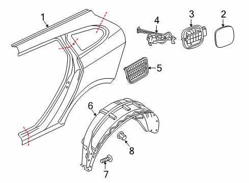 58387-02211 - Genuine Toyota PLATE, REAR FLOOR FINISH