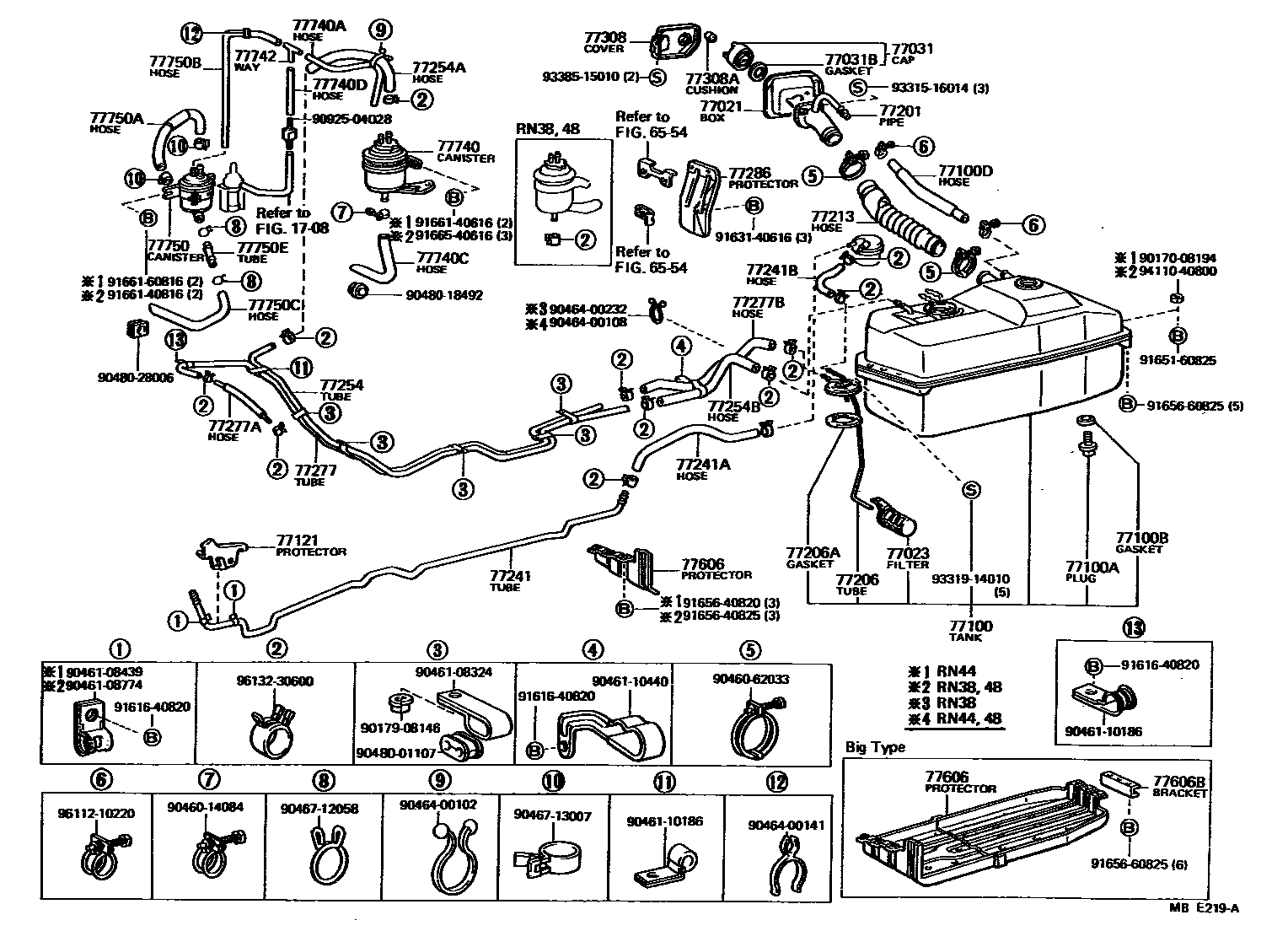 53100-04491 - Genuine Toyota GRILLE ASSEMBLY, RADIATO