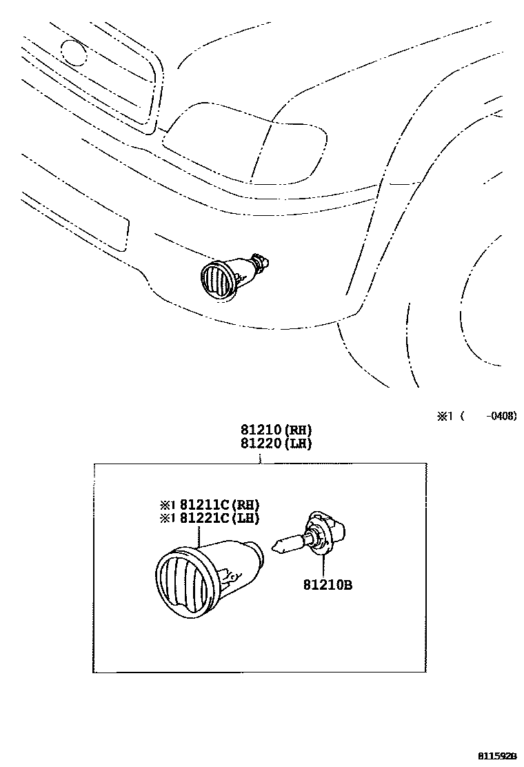 53100-0C260-A0 - Genuine Toyota GRILLE ASSEMBLY, RADIATO