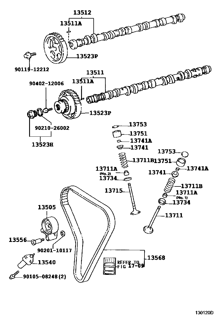 52113-0C080 - Genuine Toyota EXTENSION, FRONT BUMPER