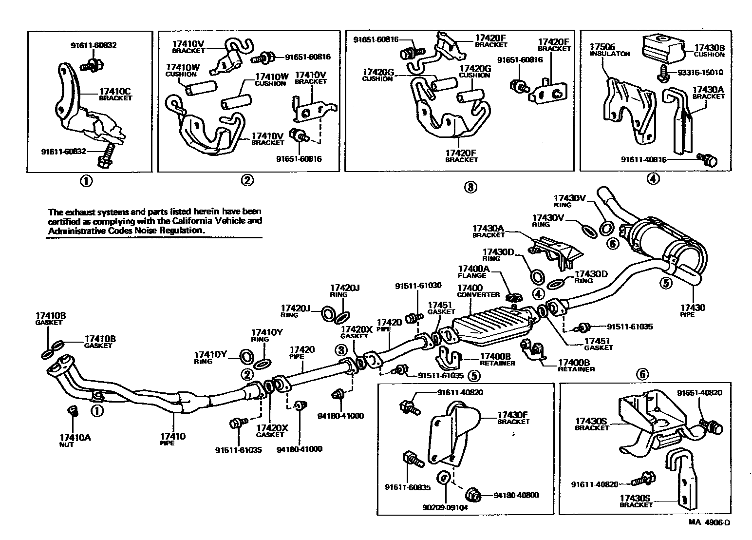 75392-35220 - Genuine Toyota RETAINER, OUTSIDE MOULDING