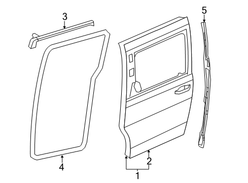 52169-0E070 - Genuine Toyota COVER, REAR BUMPER, LW