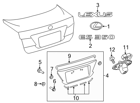 88710-06200 - Genuine Toyota Parts