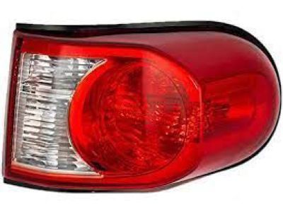 81551-35341 Genuine Toyota Lens & Body, Rear Combination