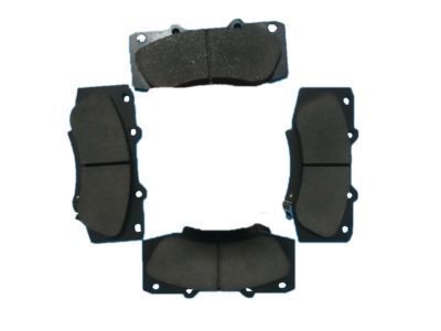 04465-0K300 Genuine Toyota Disc Brake Pad Kit