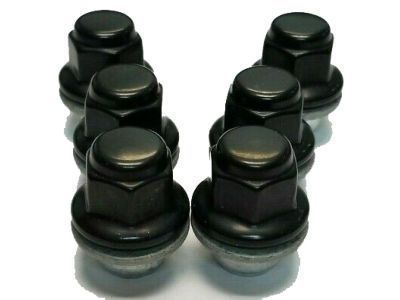 PT076-60200-02 Genuine Toyota Lug Nut, Black