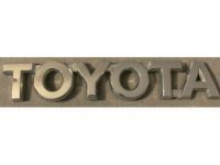 75443-08030 Genuine Toyota Back Door Name Plate, No.3