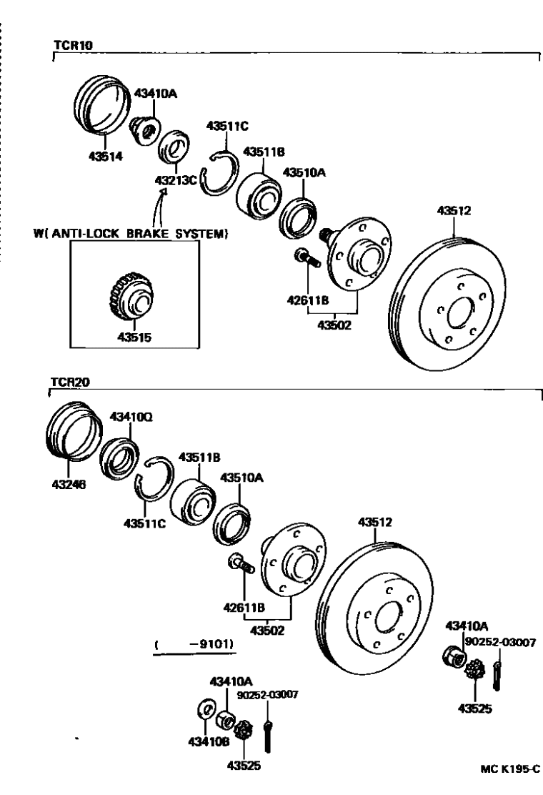 90252-03007 Genuine Toyota Pin, Cotter