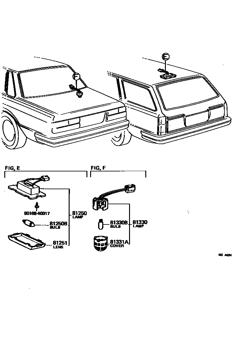 90168-40017 Genuine Toyota Standard Part
