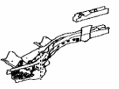 57602-78021 Genuine Toyota Rear Member Sub-Assembly