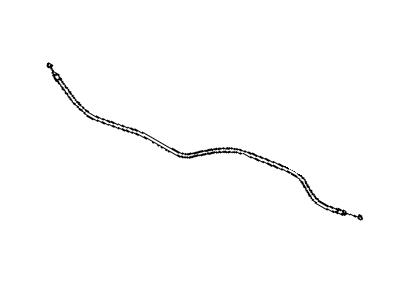 53630-33050 Genuine Toyota Cable Assy, Hood Lock Control