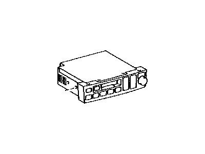 86120-60290 Genuine Toyota Receiver Assembly, Radio