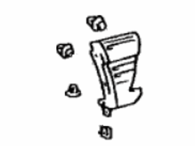 75086-60011-H1 Genuine Toyota Part