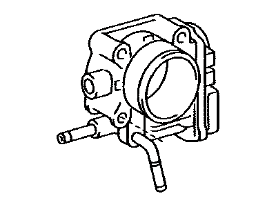 22210-20020 Genuine Toyota Throttle Body Assembly