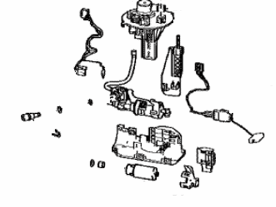 77020-33570 Genuine Toyota Fuel Suction Tube Assembly