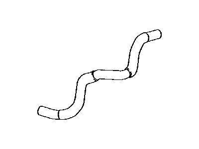 87245-0E021 Genuine Toyota Hose, Water