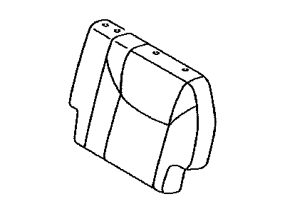 79034-60C80-A4 Genuine Toyota Cover Sub-Assembly, NO.3