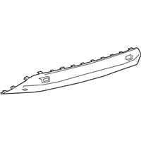 52453-47030 - Genuine Toyota GUARD, REAR BUMPER, CT