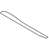 58743-04020 - Genuine Toyota PROTECTOR, REAR WHEEL