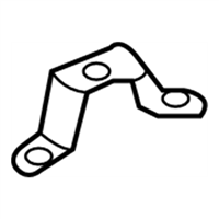 53835-04010 - Genuine Toyota BRACE, FRONT FENDER TO APRON