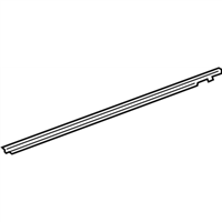 75720-F4010 - Genuine Toyota MOULDING ASSEMBLY, FRONT DO