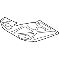 53341-AA010 - Genuine Toyota INSULATOR, HOOD