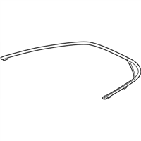 75707-06030 - Genuine Toyota MOULDING SUB-ASSEMBLY, R