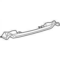 52169-07010 - Genuine Toyota COVER, REAR BUMPER, LW