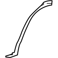 61667-0E050 - Genuine Toyota SEAL, QUARTER PANEL