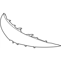 52111-47900 - Genuine Toyota BAR, FRONT BUMPER, CENTER