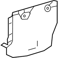 53737-06130 - Genuine Toyota SEAL, FRONT FENDER APRO