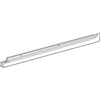 75852-06942 - Genuine Toyota MOULDING, BODY ROCKE
