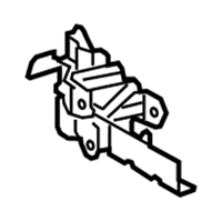 53510-F4020 Genuine Toyota LOCK ASSEMBLY, HOOD