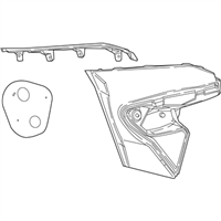 81591-F4010 - Genuine Toyota LENS & BODY, REAR LAMP