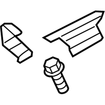 53808-47020 Genuine Toyota Seal Sub-Assembly, FENDE