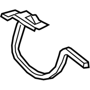 64510-06280 Genuine Toyota Hinge Assembly, Luggage