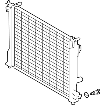 16400-25130 Genuine Toyota Radiator Assembly