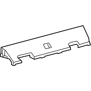 64727-06100 Genuine Toyota Pad, Luggage COMPART