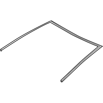 75533-0D080 Genuine Toyota MOULDING, Windshield