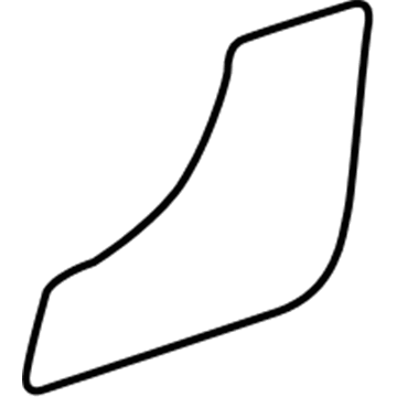 58743-08030 Genuine Toyota Protector, Slide Door Panel