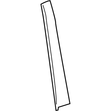 75934-08010 Genuine Toyota Tape, Black Out SLID