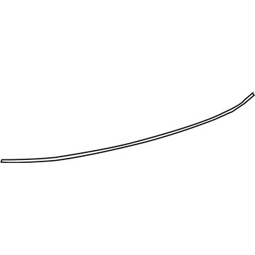 76821-0R050 Genuine Toyota Protector, Back Door