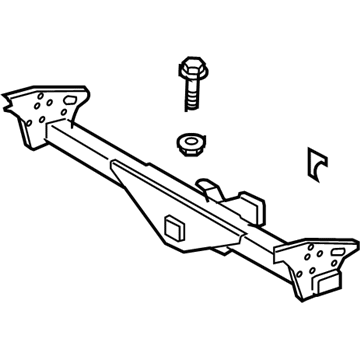 51908-04010 Genuine Toyota Bracket Sub-Assy, Receiver Hitch