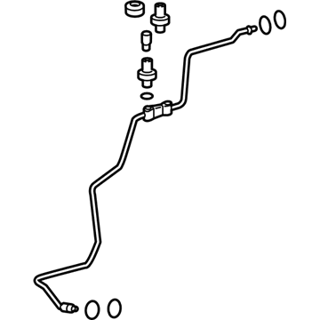 Toyota Camry A/C Hose - Guaranteed Genuine Toyota Parts