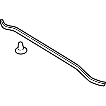 53381-06190 Genuine Toyota Seal, Hood To RADIAT