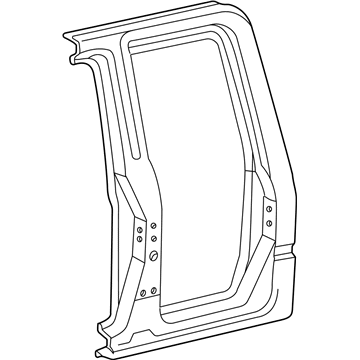 61611-04021 Genuine Toyota Panel, Quarter, RH