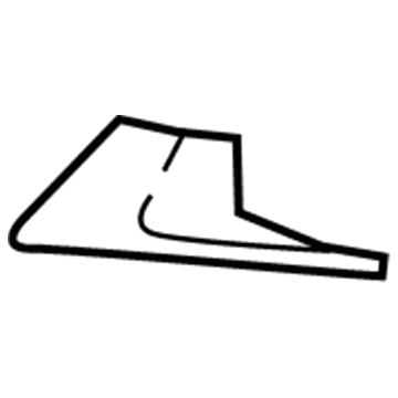 52128-60200 Genuine Toyota Cover, Front Bumper Hole