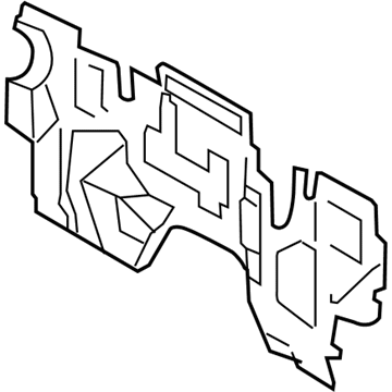 55223-04050 Genuine Toyota INSULATOR, Dash Panel